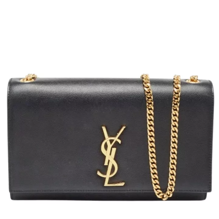 Pre owned Leather shoulder bags Yves Saint Laurent Vintage Lamoda.pl
