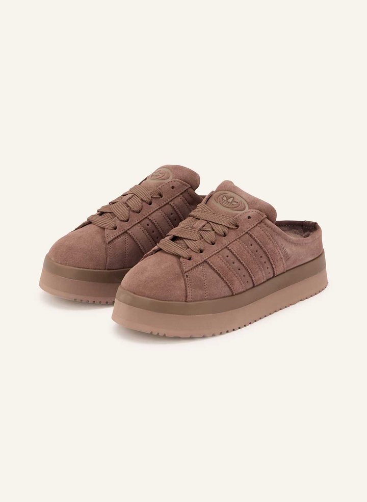 Adidas Originals Klapki Na Platformie Campus 00s braun - Lamoda.pl