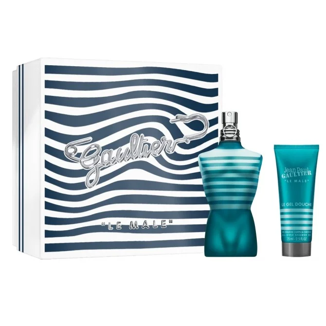 Jean Paul Gaultier Le Male zestaw woda toaletowa spray 125ml + żel pod ...