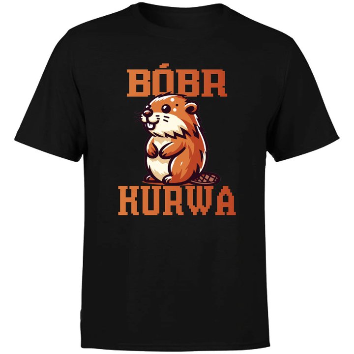Empik Koszulka Męska Z Nadrukiema Bóbr Jakie Bydle Bober Polish Beaver ...