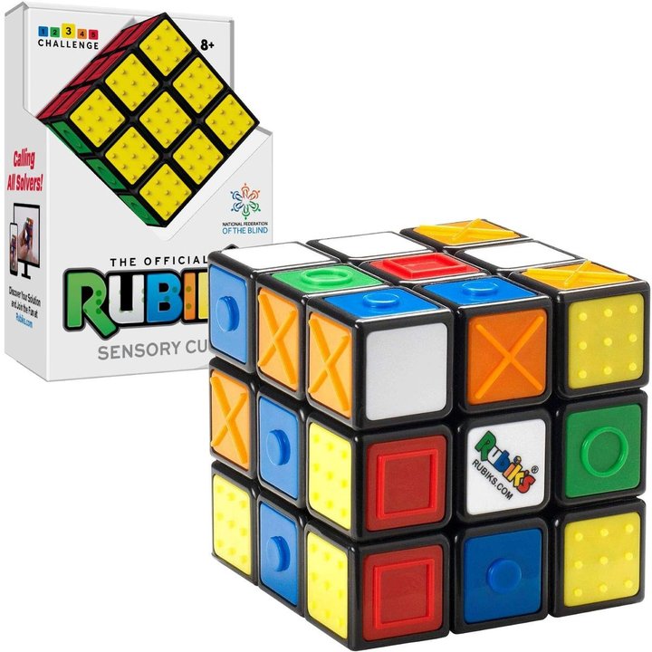 Spin Master Oryginalna Kostka Rubika Sensory Cube, 3x3, Rubik's - Lamoda.pl
