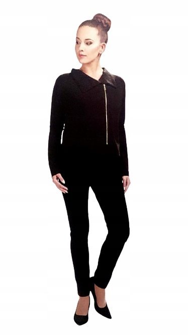 Inna (Inny) VIOLANA CZARNY żakiet DŁUGI rękaw r. L - Lamoda.pl