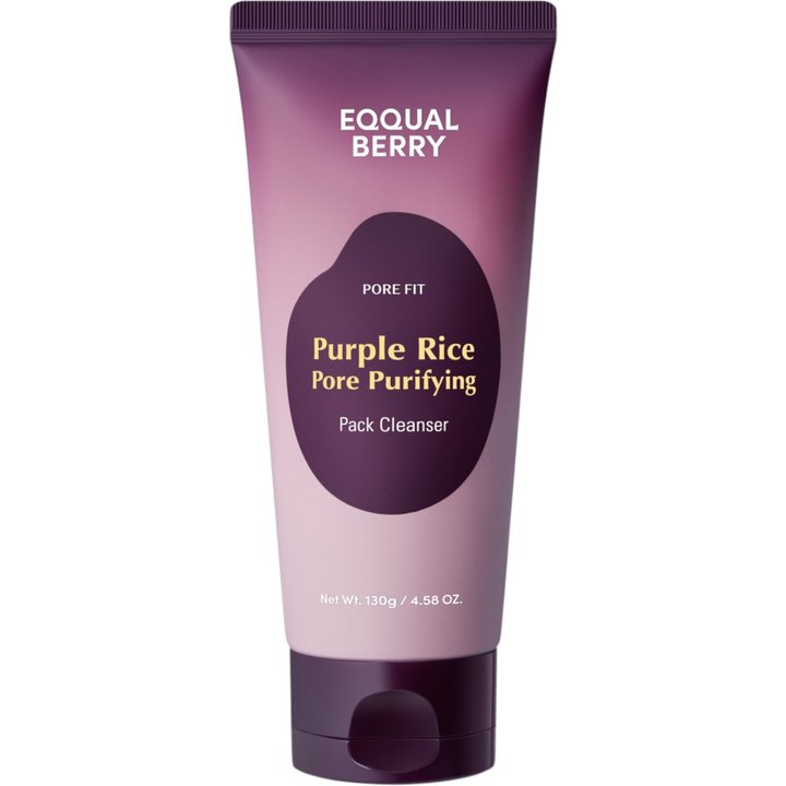 Eqqualberry Purple Rice Pore Purifying Pack Cleanser, Głęboko ...