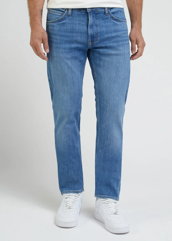 Męskie spodnie jeansowe proste Lee DAREN ZIP FLY W34 L30 - Lamoda.pl