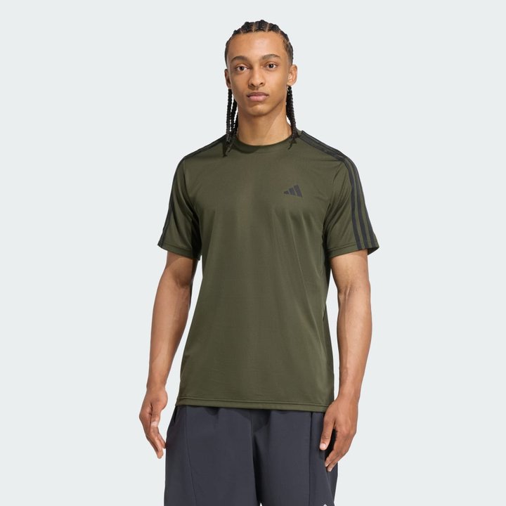 Adidas Train Essentials 3-Stripes Training Tee - Lamoda.pl