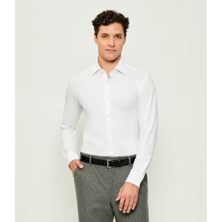 BOSS BLACK Koszula P-HANK-kent-C1-222 | Slim Fit - Lamoda.pl