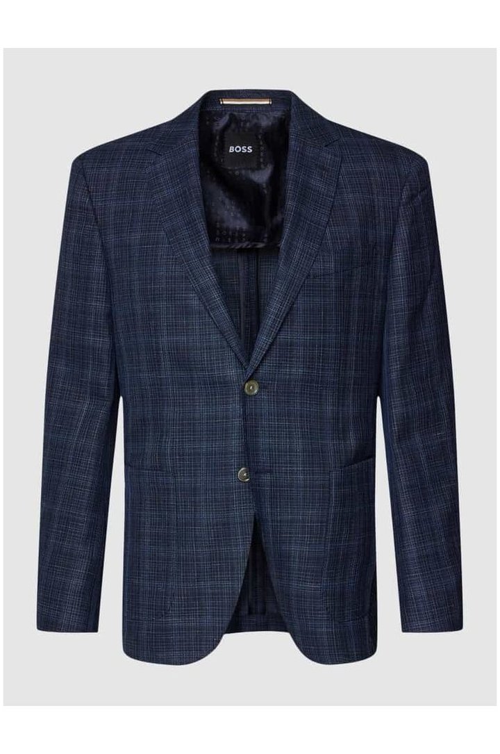 BOSS Marynarka na dwa guziki o kroju regular fit z dodatkiem jedwabiu ...