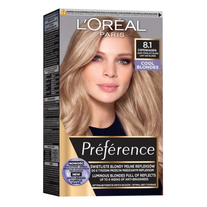 L'Oréal Paris L'Oreal Paris Preference farba do włosów 8.1 Copenhague ...