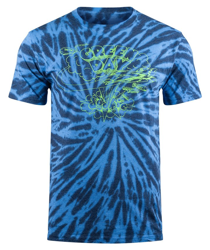 Rock Off koszulka GREEN DAY - DOOKIE LINE ART, barwiona-XXL - Lamoda.pl