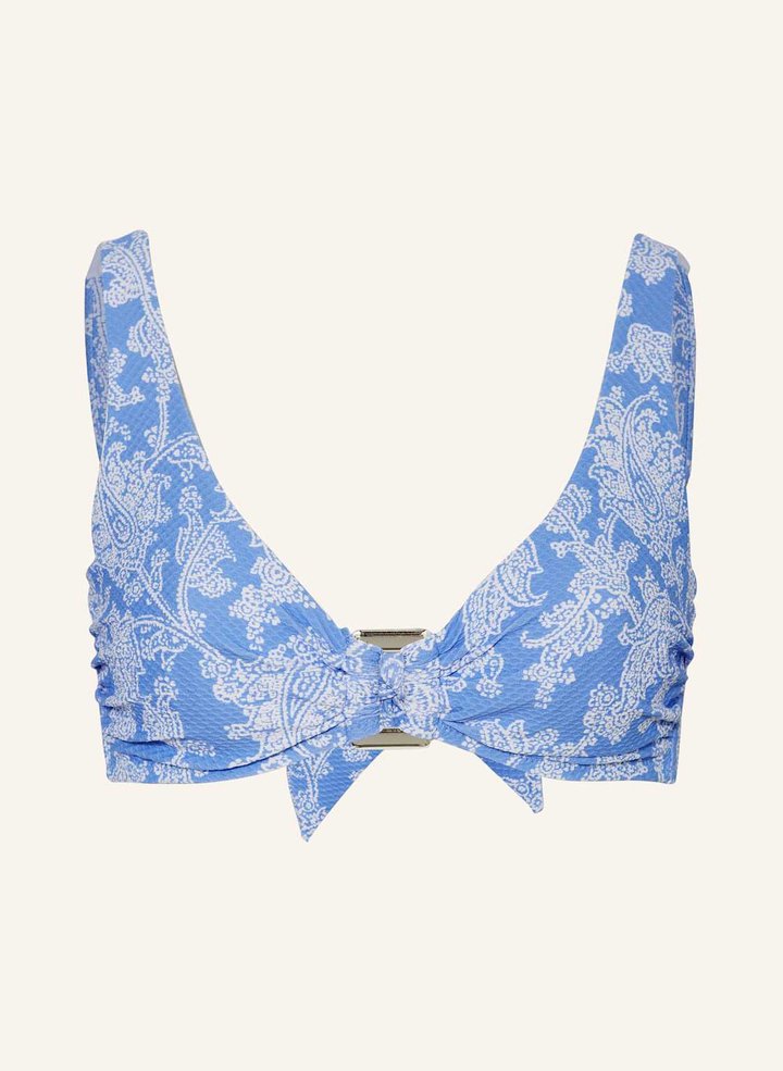 Heidi Klein Góra Od Bikini Z Fiszbinami Playa Paraiso blau - Lamoda.pl