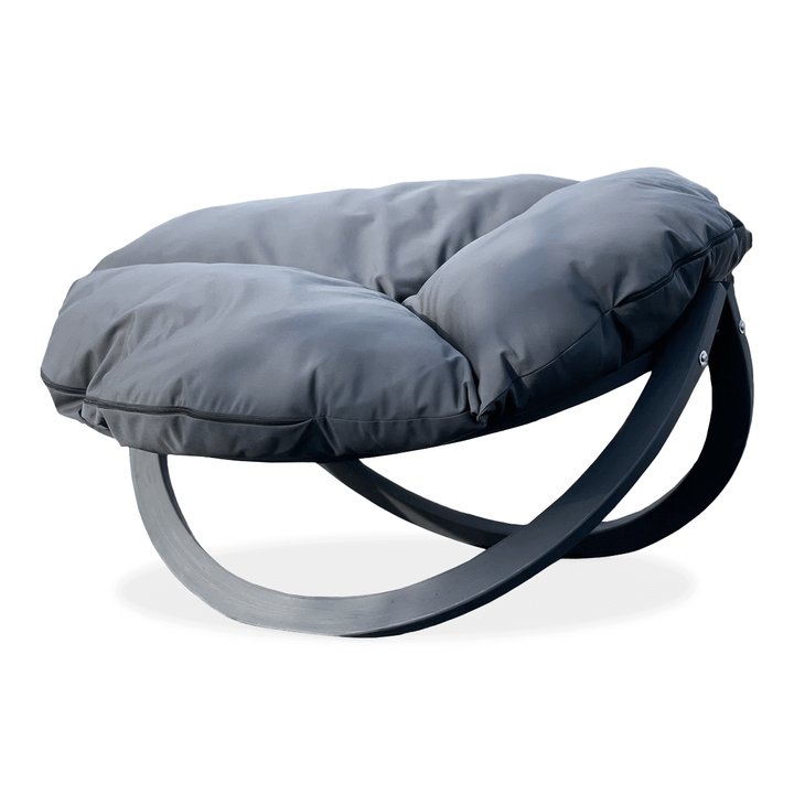 Timber Plus Fotel ogrodowy z drewna Tiga Czillo grafitowy - TIMBER ...