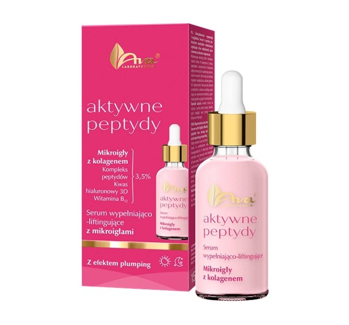 AVA Laboratorium Ava Aktywne Peptydy serum wypełniająco-liftingujące mikroigły z kolagenem 30 ml ...