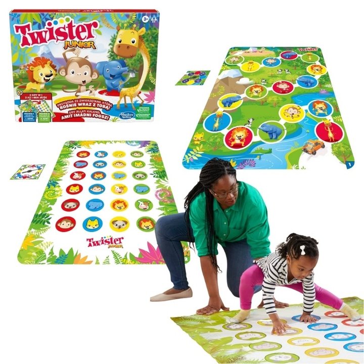 HASBRO Gra Zręcznościowa Twister Junior - Lamoda.pl