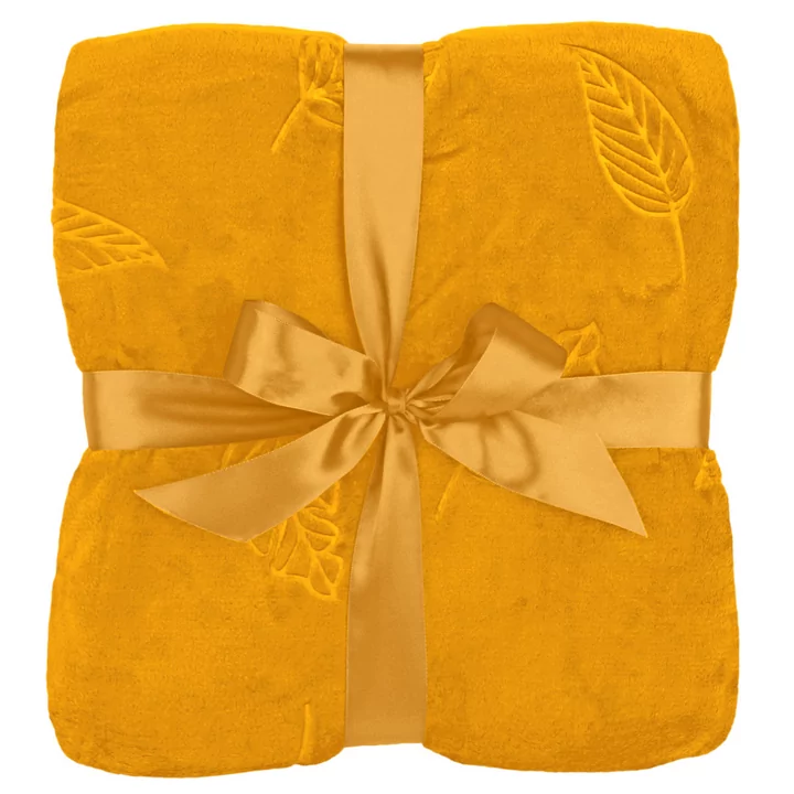 Domarex Koc CALEN 150x200 cm ZŁOTY - Lamoda.pl