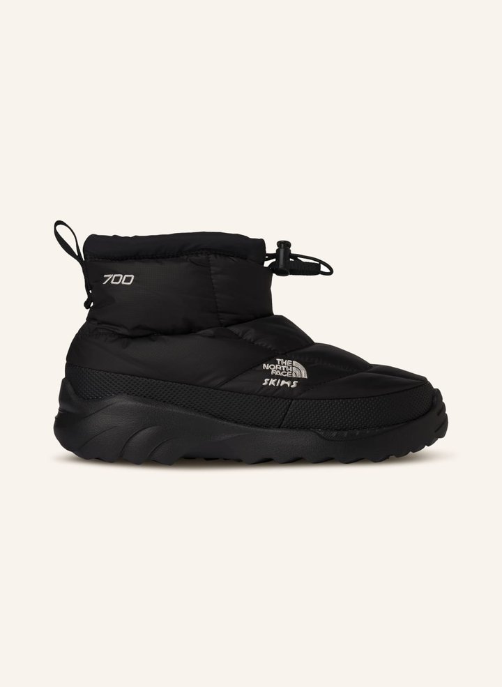 The North Face X Skims Buty Tnf X Skims Nuptse Traction schwarz - Lamoda.pl