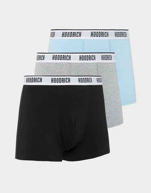 HOODRICH BOKSERKI CORE 3 PACK BOXERS - Lamoda.pl