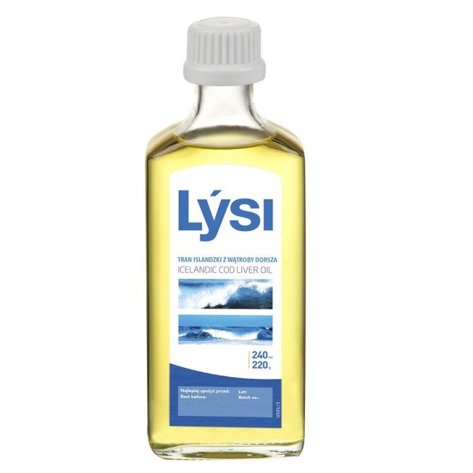 Lysi Tran islandzki naturalny 240ml - Lamoda.pl