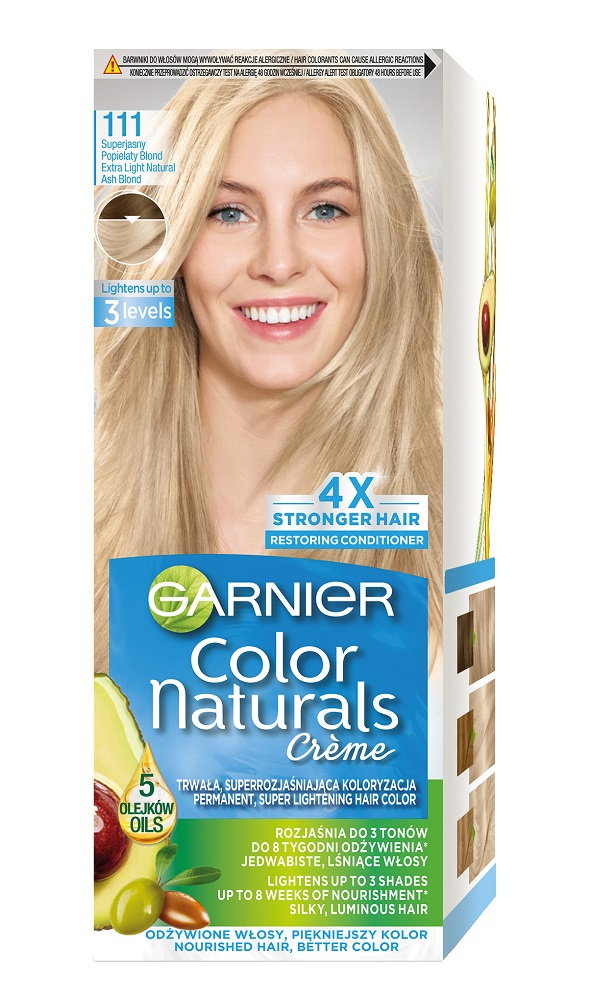Garnier Color Naturals Farba do włosów 111 Super Jasny Popielaty Blond ...