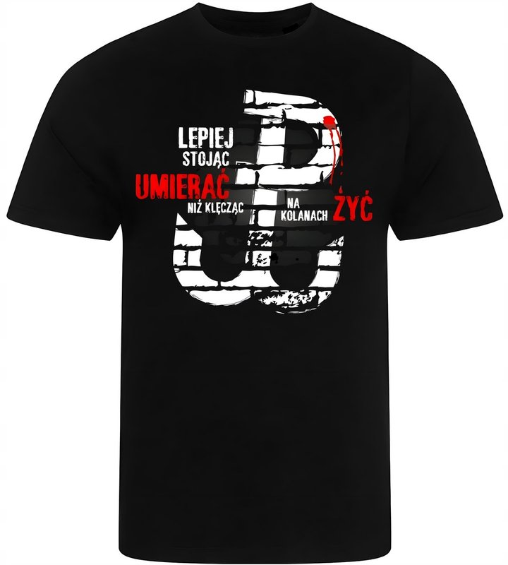 COOLTEE Koszulka Męska Nadruk Patriotyczna Powstanie Warszawskie ...