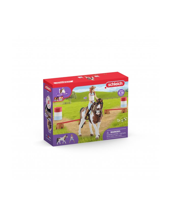 TANIA DOSTAWA ! - ! Schleich 42441 Zestaw jeździecki Hannah Horse Club ...