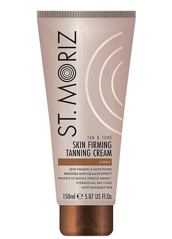 St. Moriz Advanced Tan & Tone Firming Tanning Cream light - Lamoda.pl