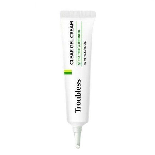 Troubless Clear Gel Cream punktowy żel na niedoskonałości 15ml - Lamoda.pl