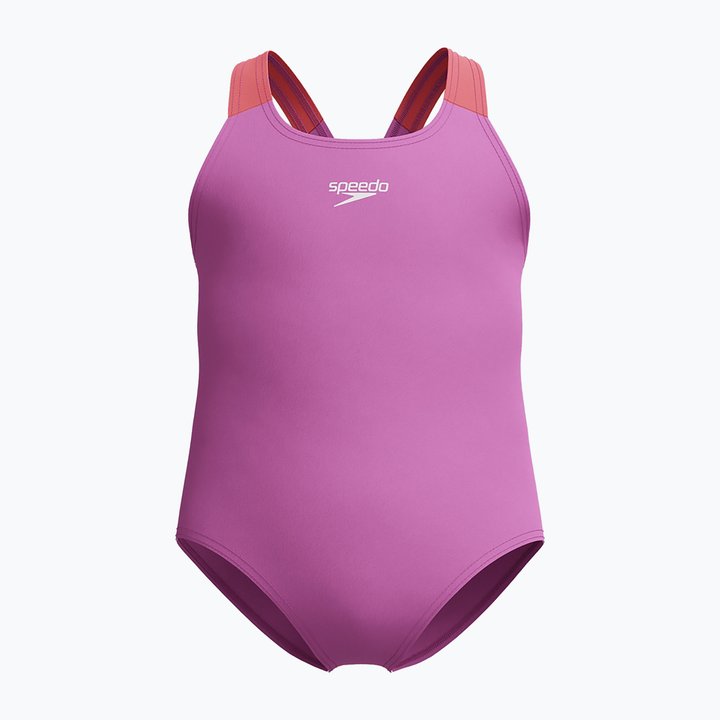 Strój pływacki jednoczęściowy dziecięcy Speedo Learn To Swim Medalist ...