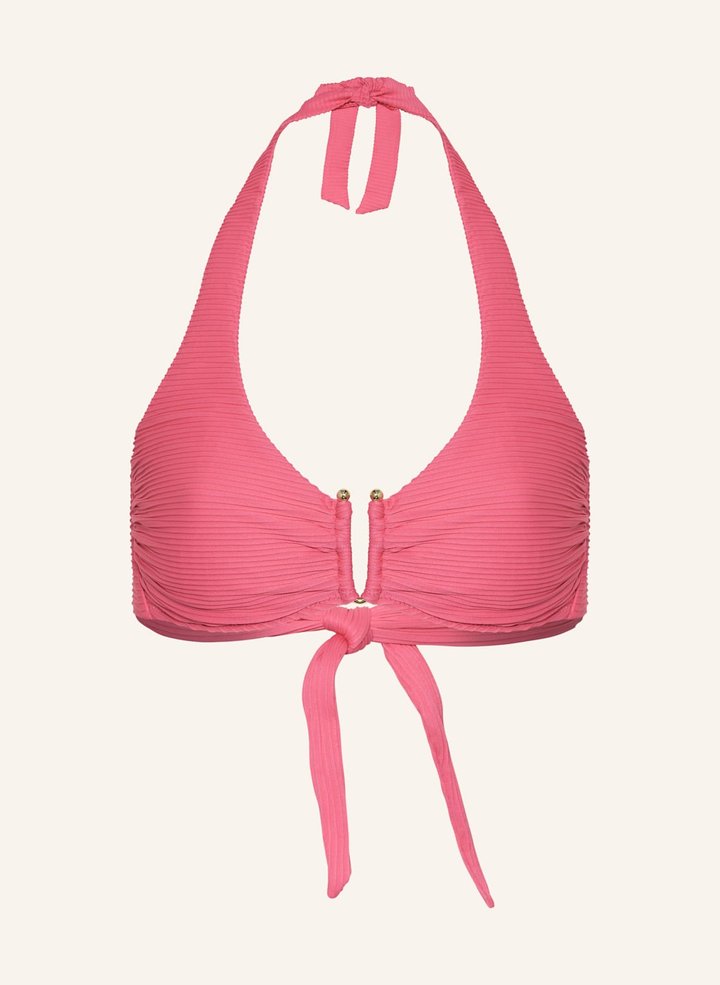 Heidi Klein Góra Od Bikini Z Fiszbinami Tulum pink - Lamoda.pl