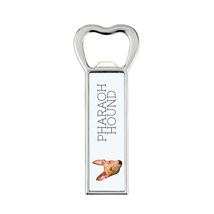 Art-Dog Pies faraona, chart maltański -otwieracz do butelek ze zdjęciem ...