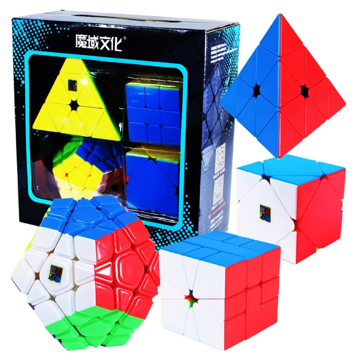 Kostkoland Duży Zestaw Kostek 3x3x3 Pyraminx Megaminx Skewb Square1 ...