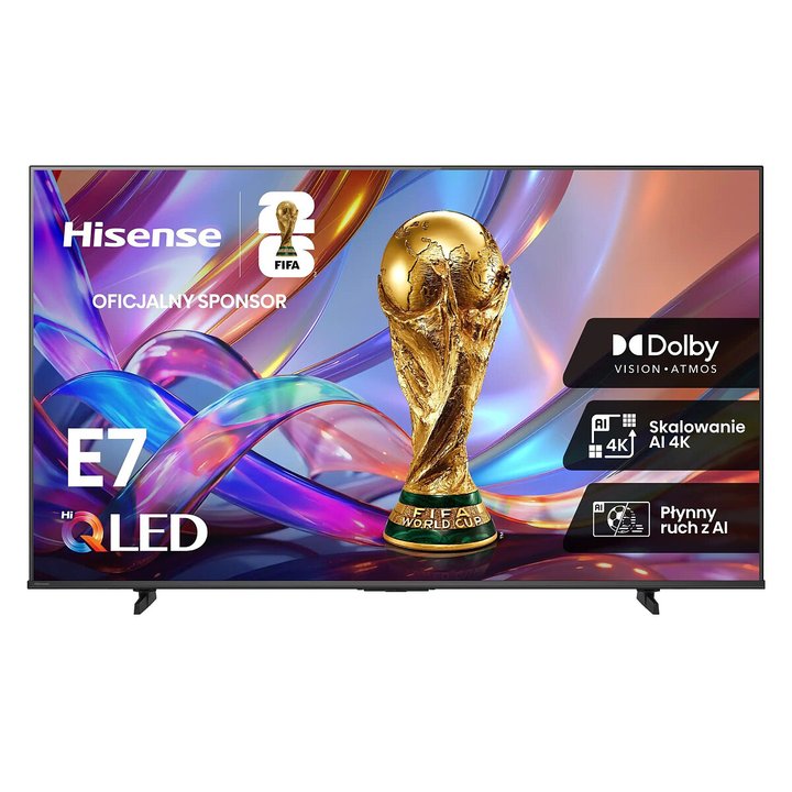 Telewizor Hisense 75E7S 75 QLED 4K UHD VIDAA - Lamoda.pl