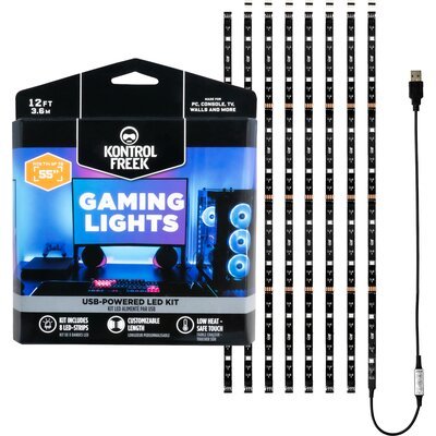 Taśma LED STEELSERIES KontrolFreek's Gaming Lights 3.6 m - Lamoda.pl