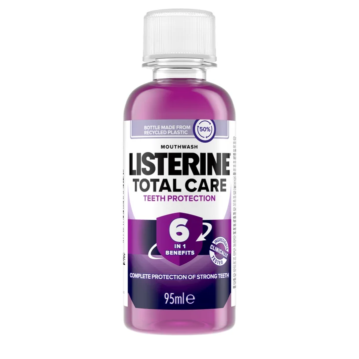 Listerine Total Care Płyn do Płukania Jamy Ustnej 95ml - Lamoda.pl