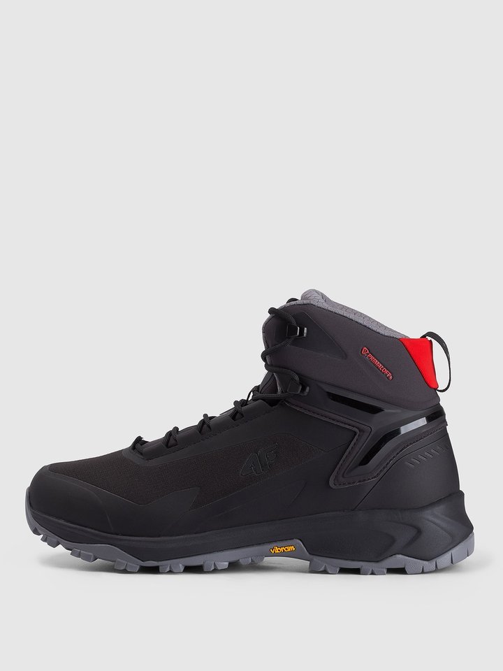4F Wysokie buty trekkingowe ICE CRACKER z izolacją Primaloft męskie ...