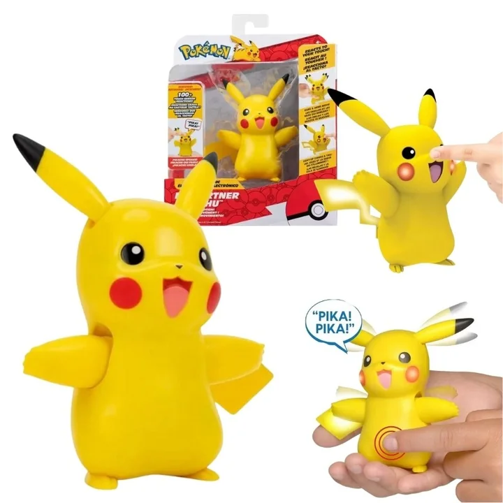 Jazwares Pokemon - Interaktywna Figurka My Partner Pikachu - Lamoda.pl