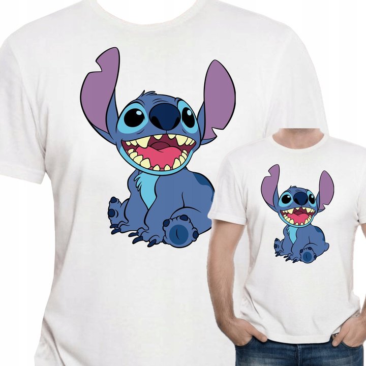 FabrykaWydruku Koszulka Męska Lilo I Stitch Bajka S 3202 - Lamoda.pl