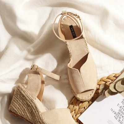 S.Barski Ażurowe Wsuwane Damskie Espadryle Beżowe Meredith beżowy S.Barski