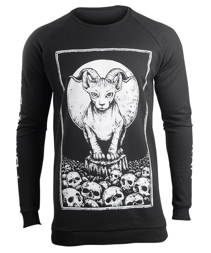 BELIAL CLOTHING bluza BELIAL - HELL CAT, bez kaptura-XL - Lamoda.pl