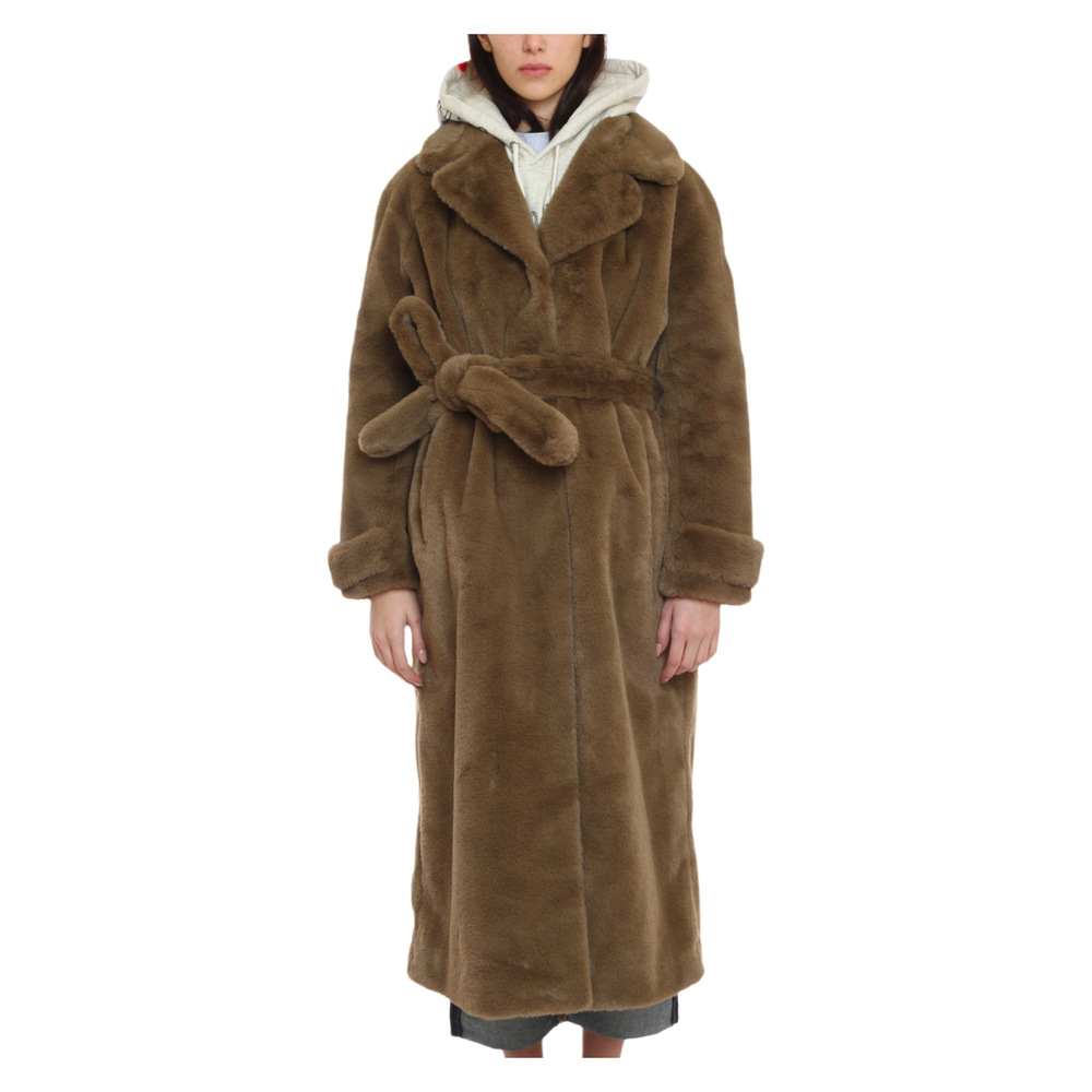 Stand Studio, Coat Brązowy, female, Stand Studio