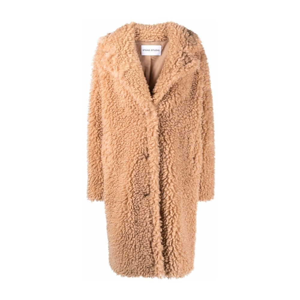 Stand Studio, Coat Beżowy, female, Stand Studio