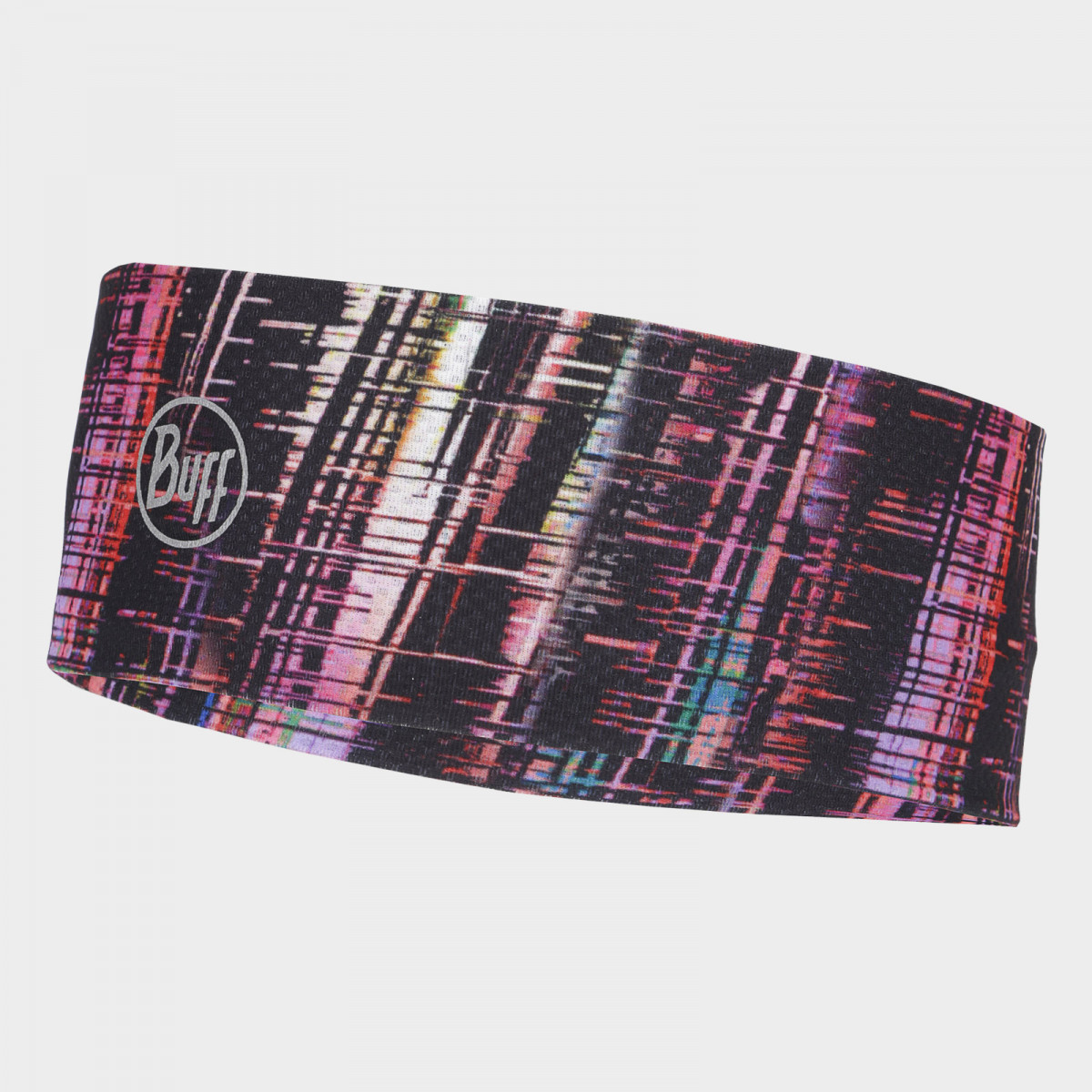 Damska opaska na głowę treningowa BUFF Fastwick Headband R-WIRA BLACK BUFF