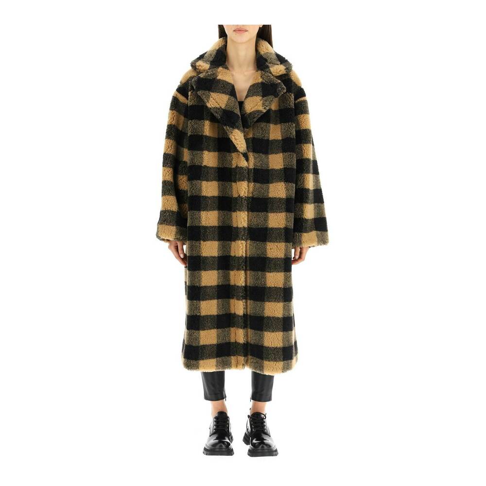 Stand Studio, Coat Czarny, female, Stand Studio