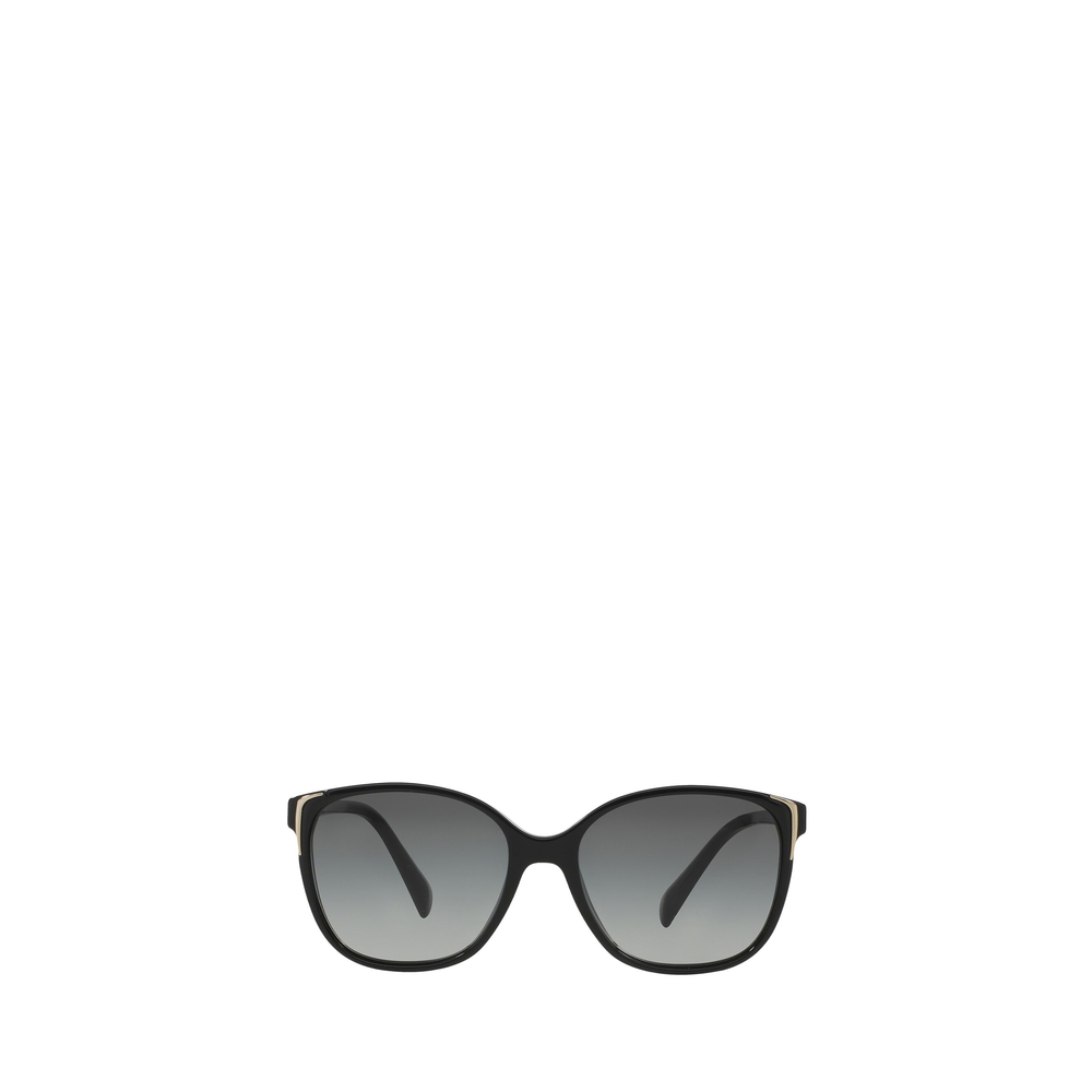 Prada, PR 01Os 1Ab3M1 Sunglasses Czarny, female, Prada