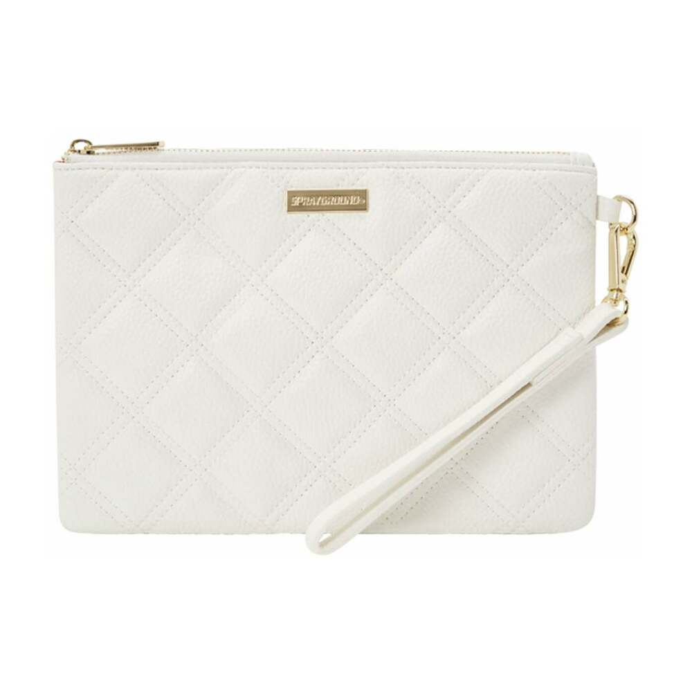 Sprayground, Pochette Riviera White Gold Biały, female, SPRAYGROUND