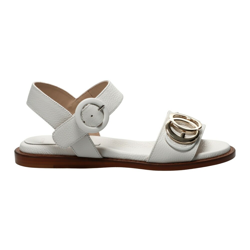 Luca Grossi, sandals Biały, female, Luca Grossi