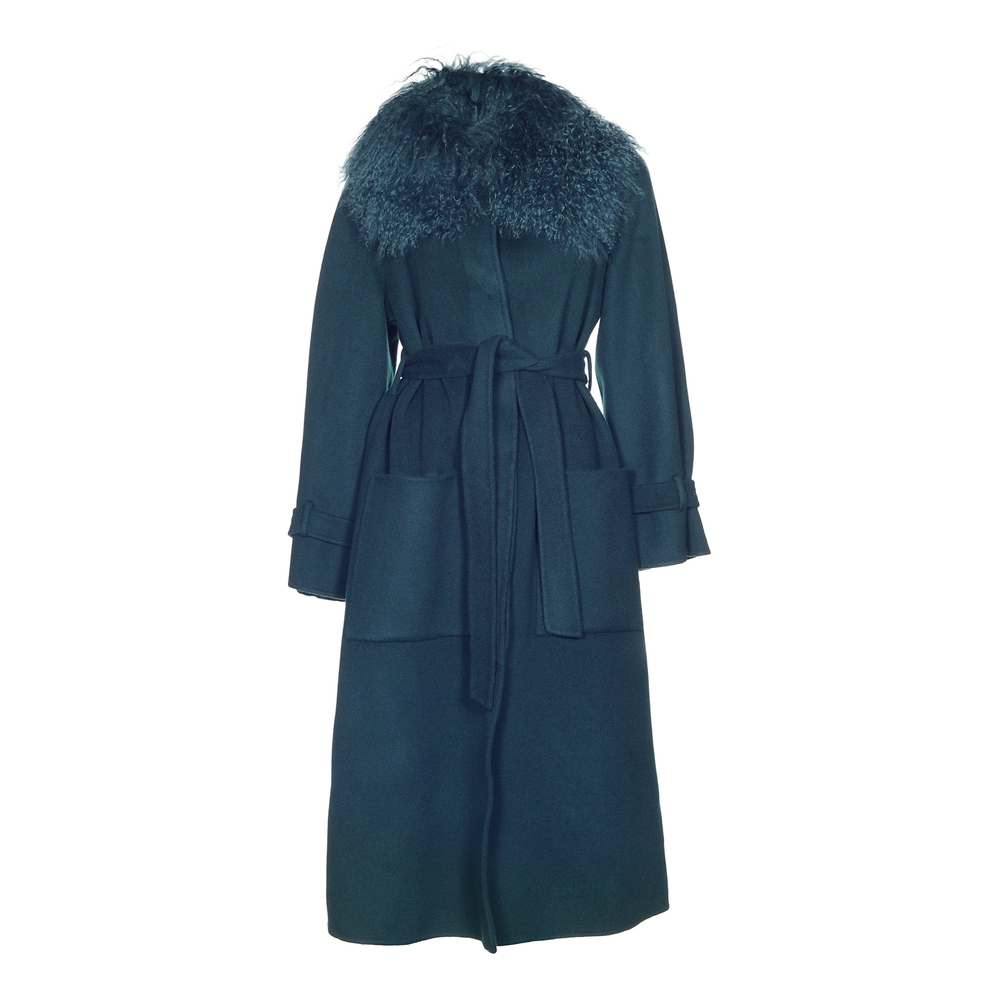 P.a.r.o.s.h., Parosh Coats Niebieski, female, Parosh