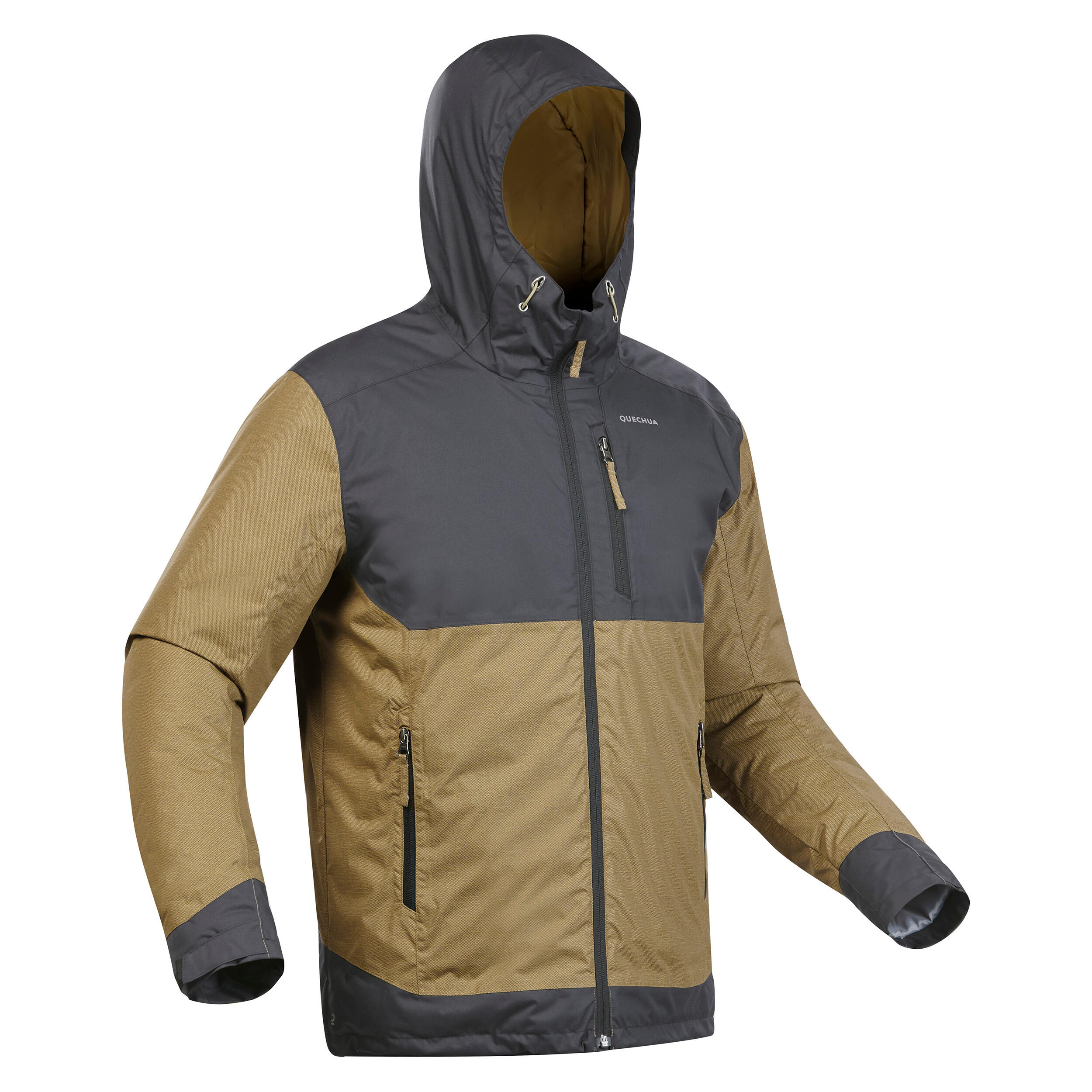 Kurtka turystyczna męska zimowa Quechua SH100 X-Warm -10C wodoodporna ...