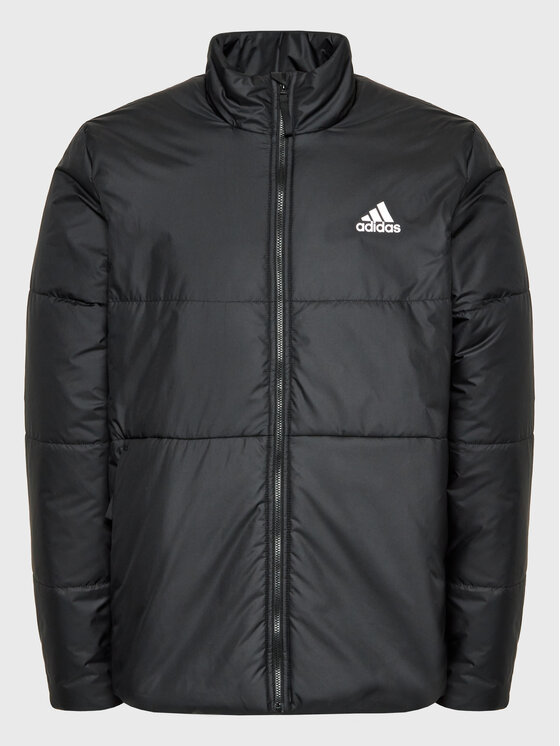 Kurtka puchowa Bsc 3-Stripes HG8758 Czarny Regular Fit Adidas