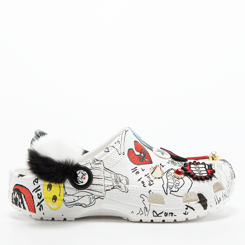 Klapki Crocs CLASSIC CRUELLA CLOG W 207401 WHITE Crocs