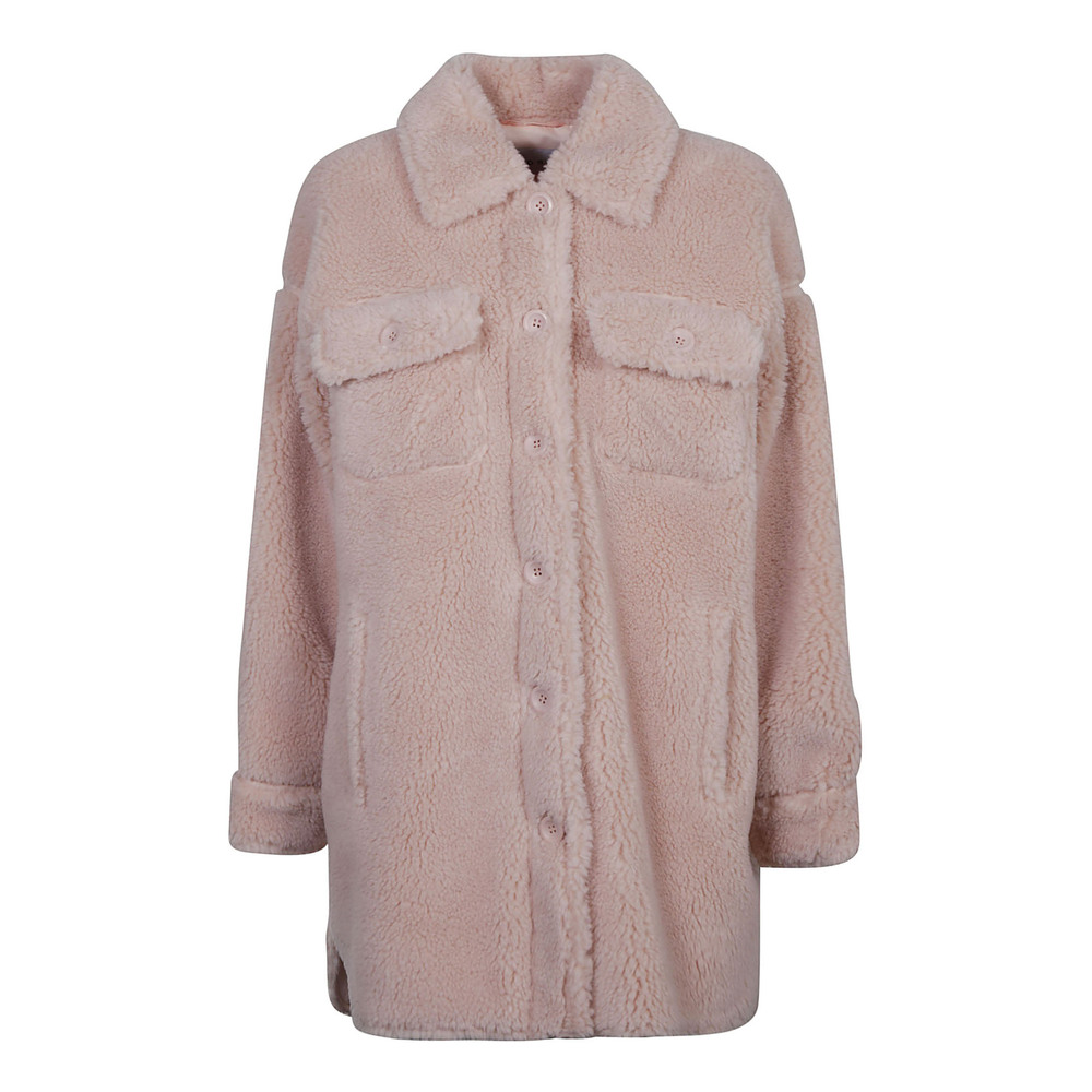 Stand Studio, Coat Różowy, female, Stand Studio